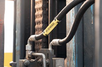 Kennzeichnungsschilder: Endlosband und Leiterformat