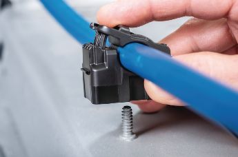 Kabelschellen für Kabel, Drähte, Schläuche und Rohre.